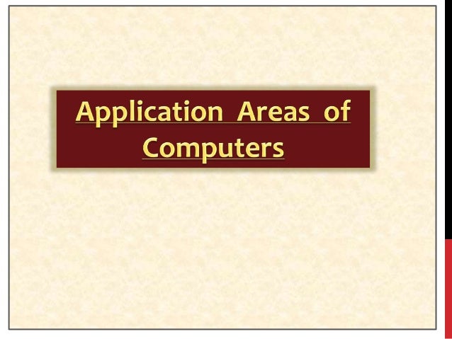 Application Areas of Computers.pptx