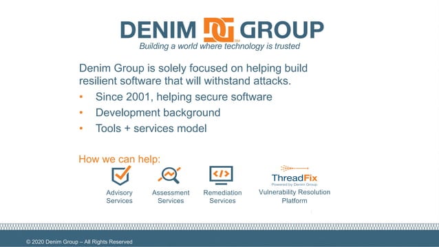 Application Asset Management with ThreadFix | PPT