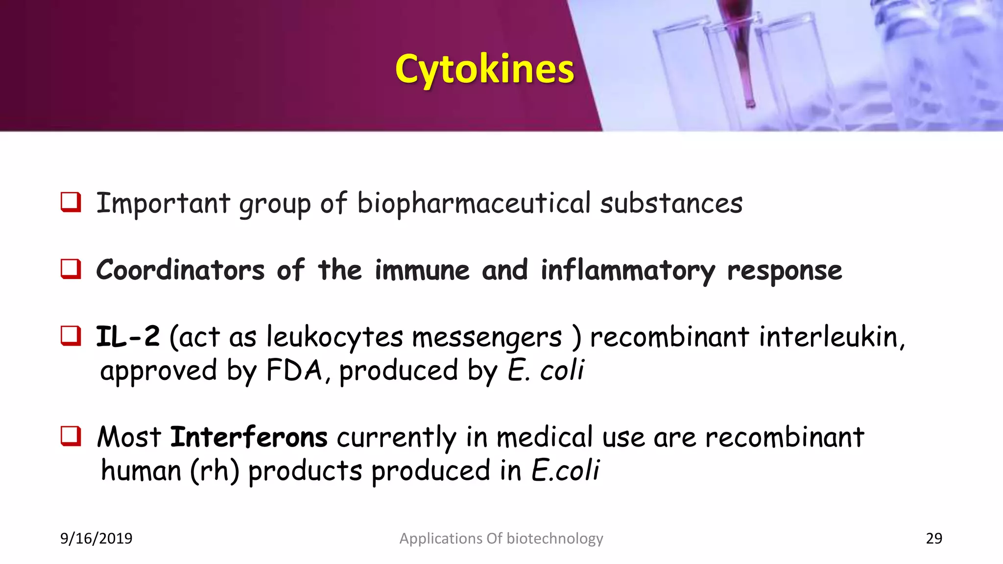 Applications Of Biotechnology In Pharmacology | PPTX
