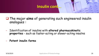 Applications Of Biotechnology In Pharmacology | PPTX