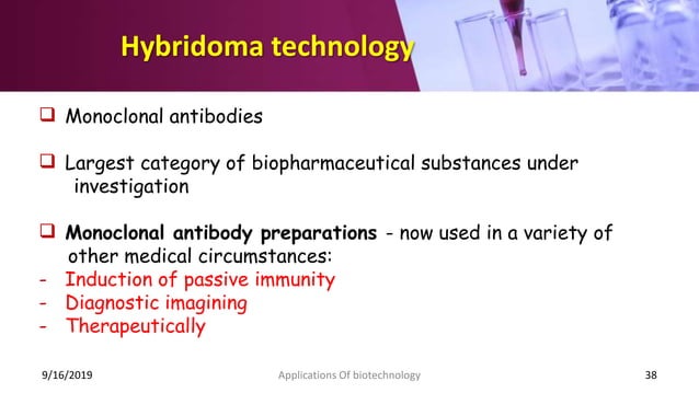 Applications Of Biotechnology In Pharmacology | PPTX | Endocrine and ...