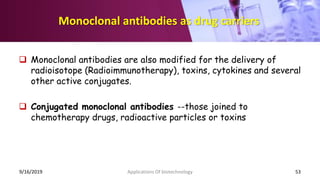 Applications Of Biotechnology In Pharmacology | PPTX