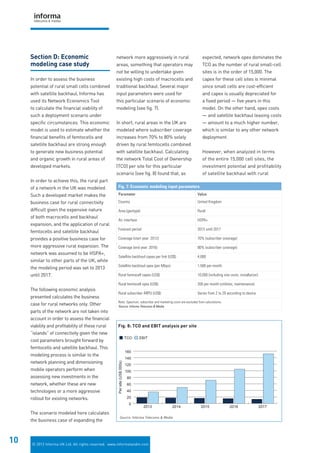 Application brief informa small cells backhaul over satellite | PDF