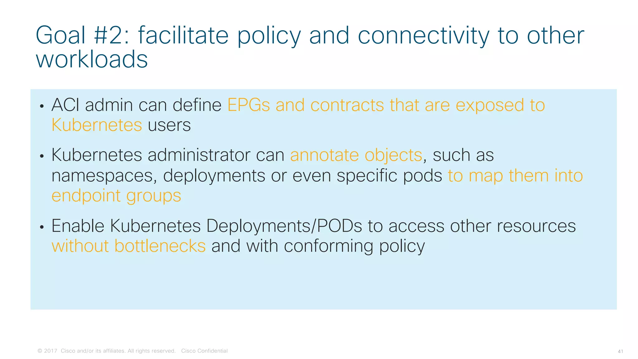 4 Kubernetes Application Centric Infrastructure Kubernetes Contiv Ppt