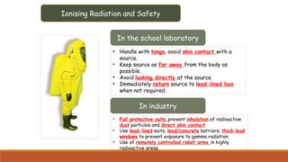 Application & Danger of Radioactive Material.pptx