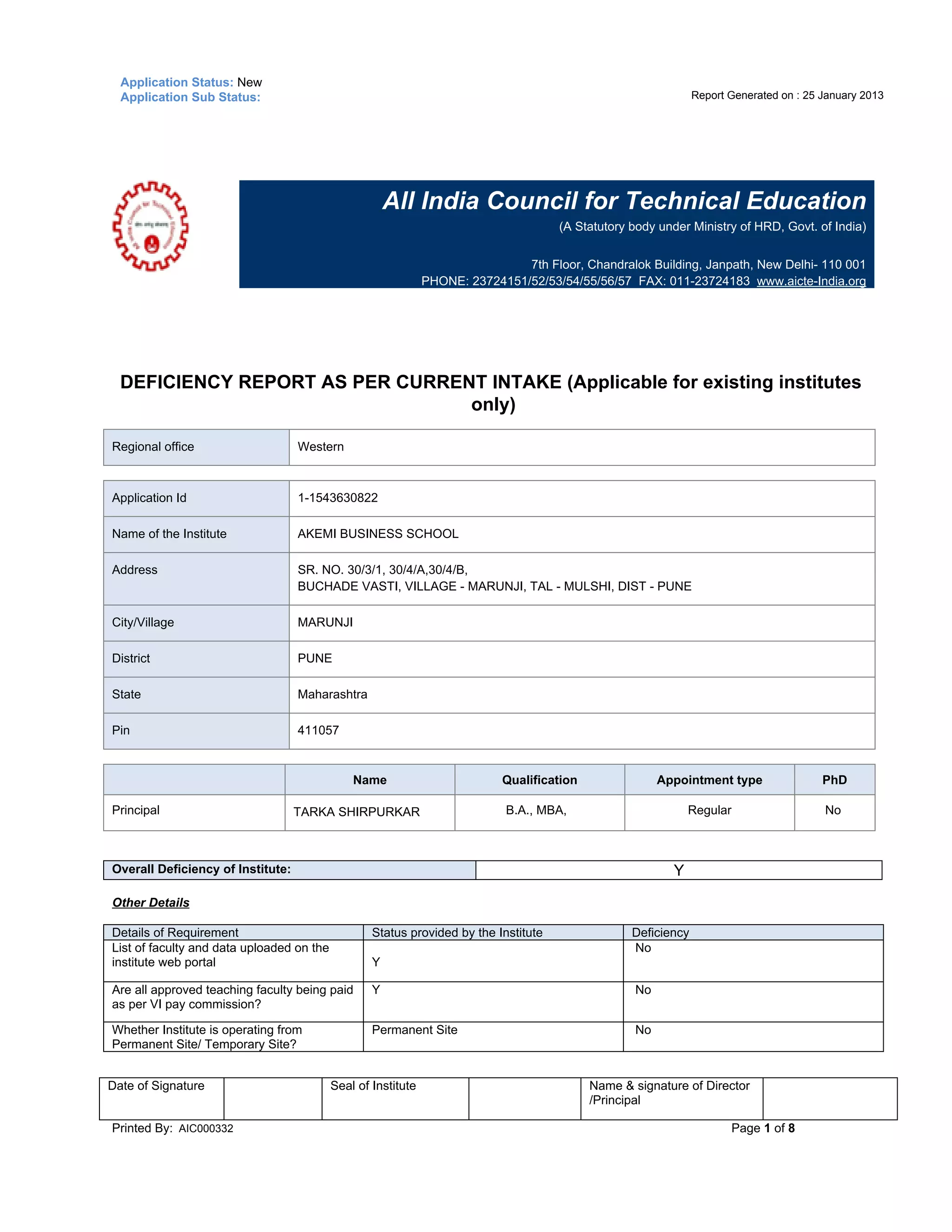 Application deficiency report_13-14 1 | PDF | Secondary Education ...