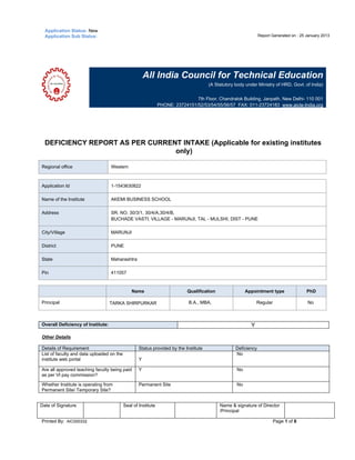 Application deficiency report_13-14 1 | PDF | Secondary Education ...