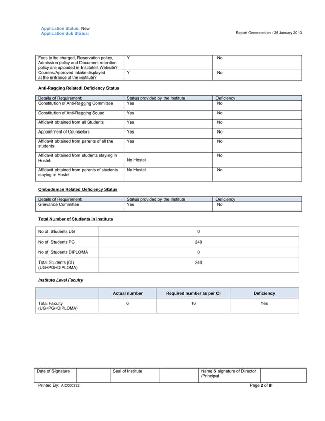 Application deficiency report_13-14 1 | PDF | Secondary Education ...