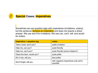 Tag Questions | PPTX