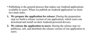 Application Deployment Android application.pptx