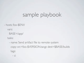 Application Deployment Using Ansible | PDF