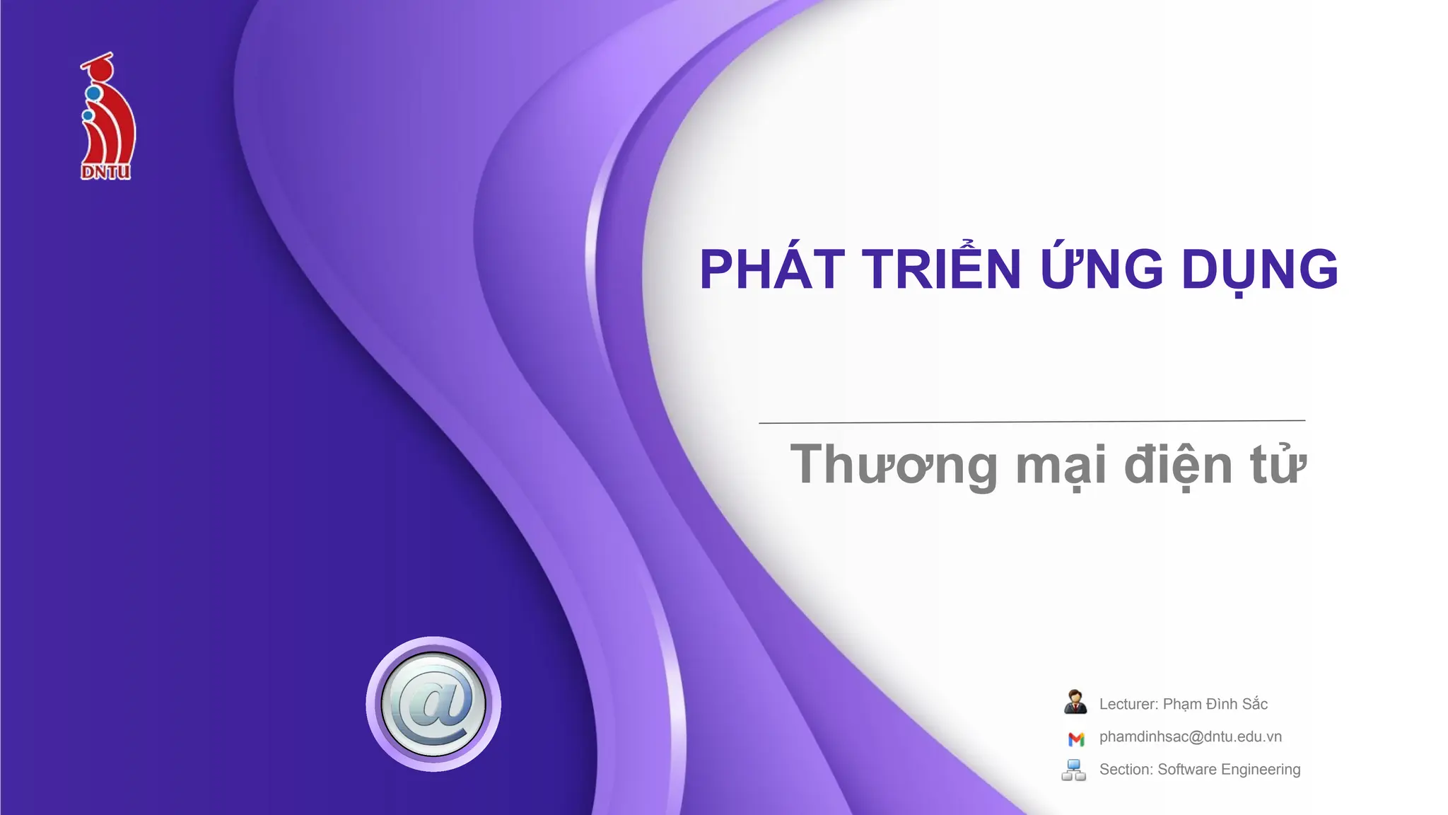 Application_Development - Phat trien ung dung phan mem | PPTX