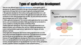 application development complete knoeledge | PDF