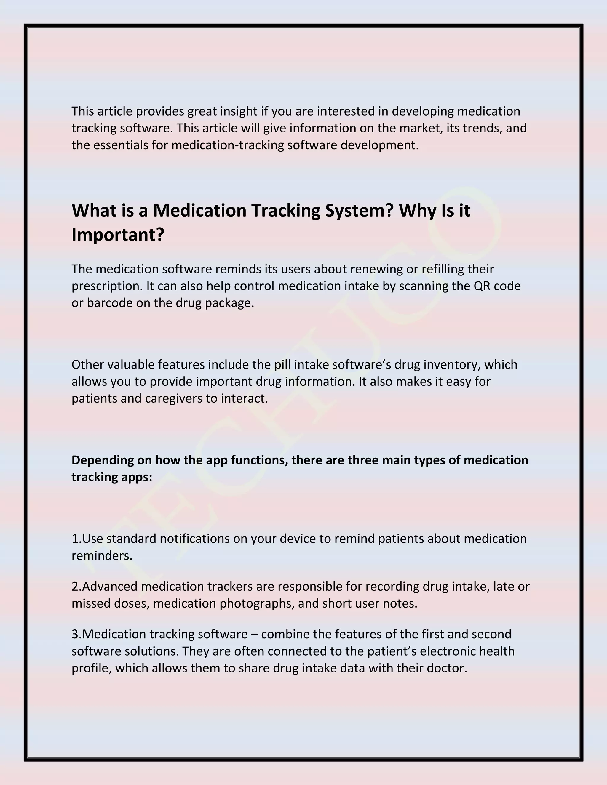 Application Development for Medication Tracker.pdf