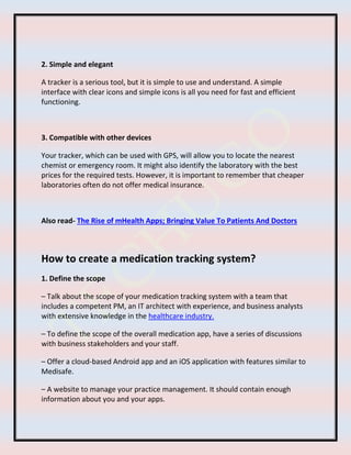 Application Development for Medication Tracker.pdf