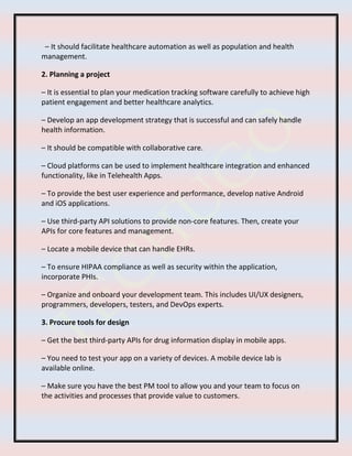 Application Development for Medication Tracker.pdf
