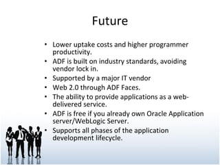 Application development framework | PPT