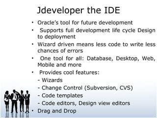 Application development framework | PPT