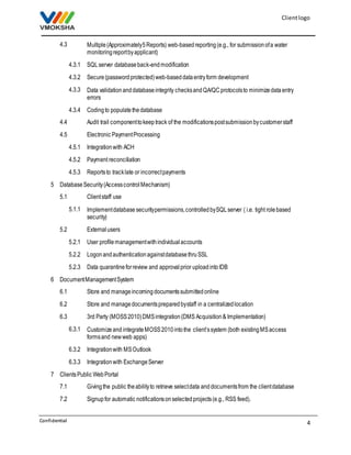 Application development proposal draft | PDF