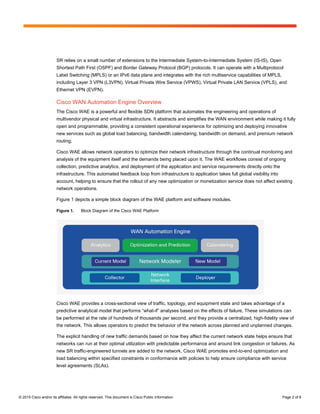 Application Engineered Routing Segment Routing and the Cisco WAN ...