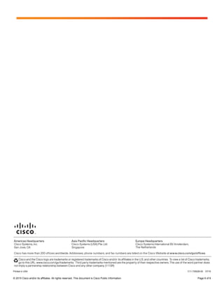 Application Engineered Routing Segment Routing and the Cisco WAN ...