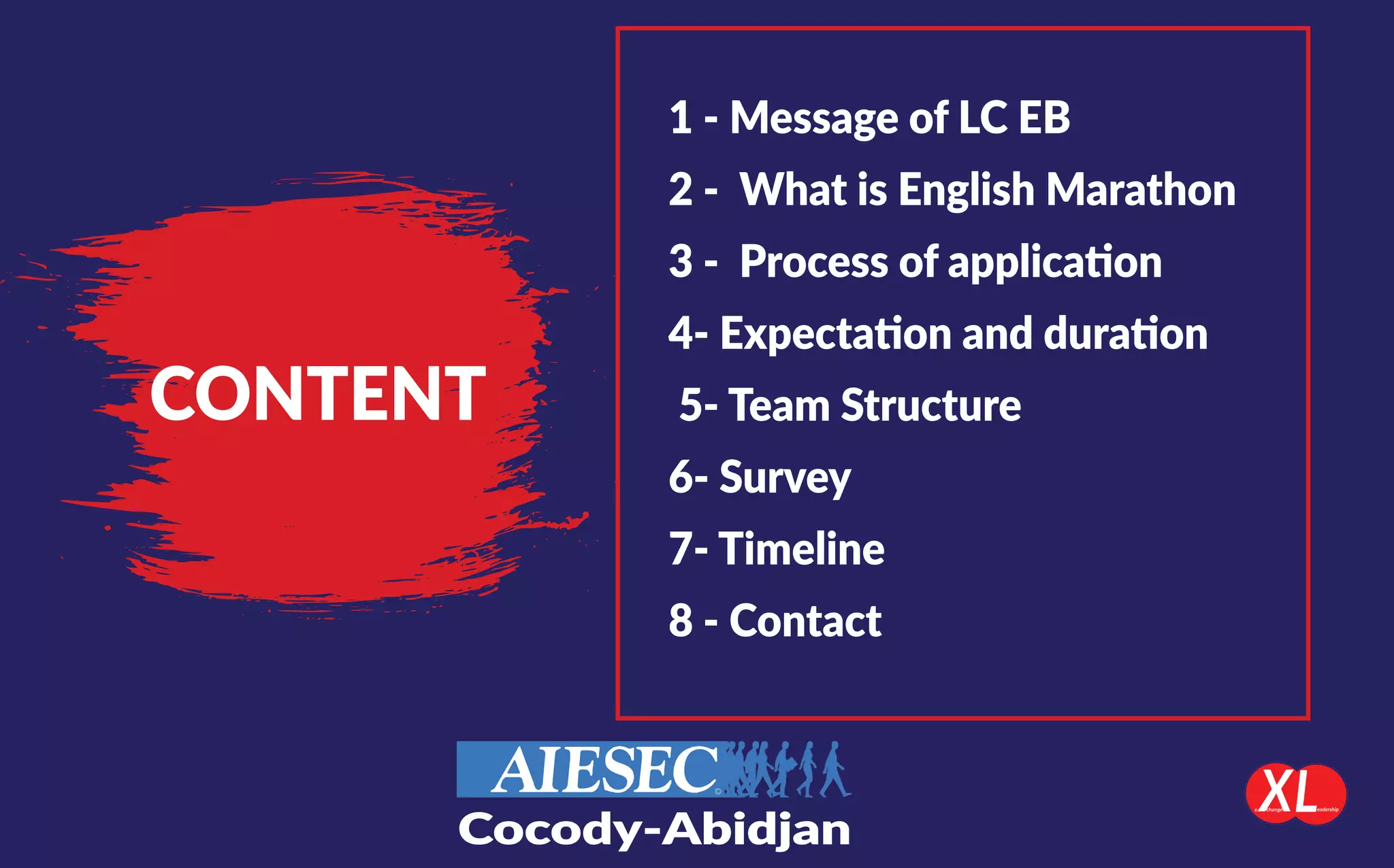 Application english marathon 2 round | PPT
