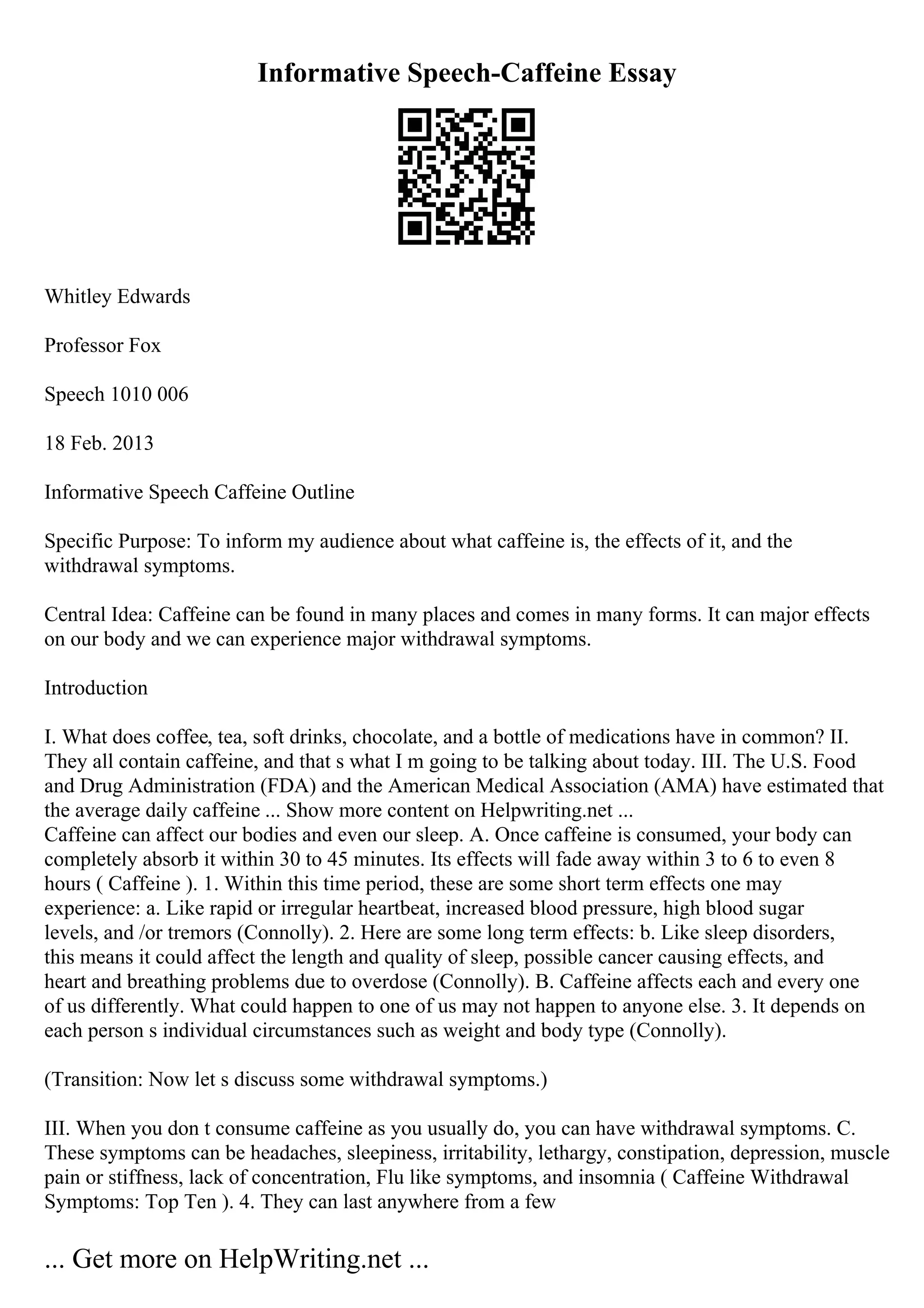 Application Essay For Graduate School Examples | PDF