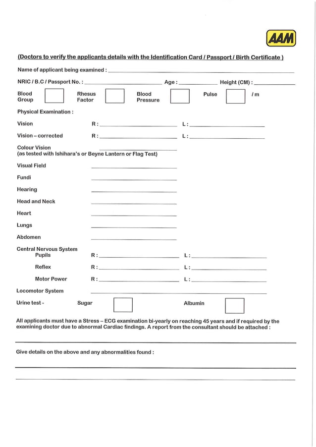 Application for AAM Motorsports RACING LICENCE | PDF