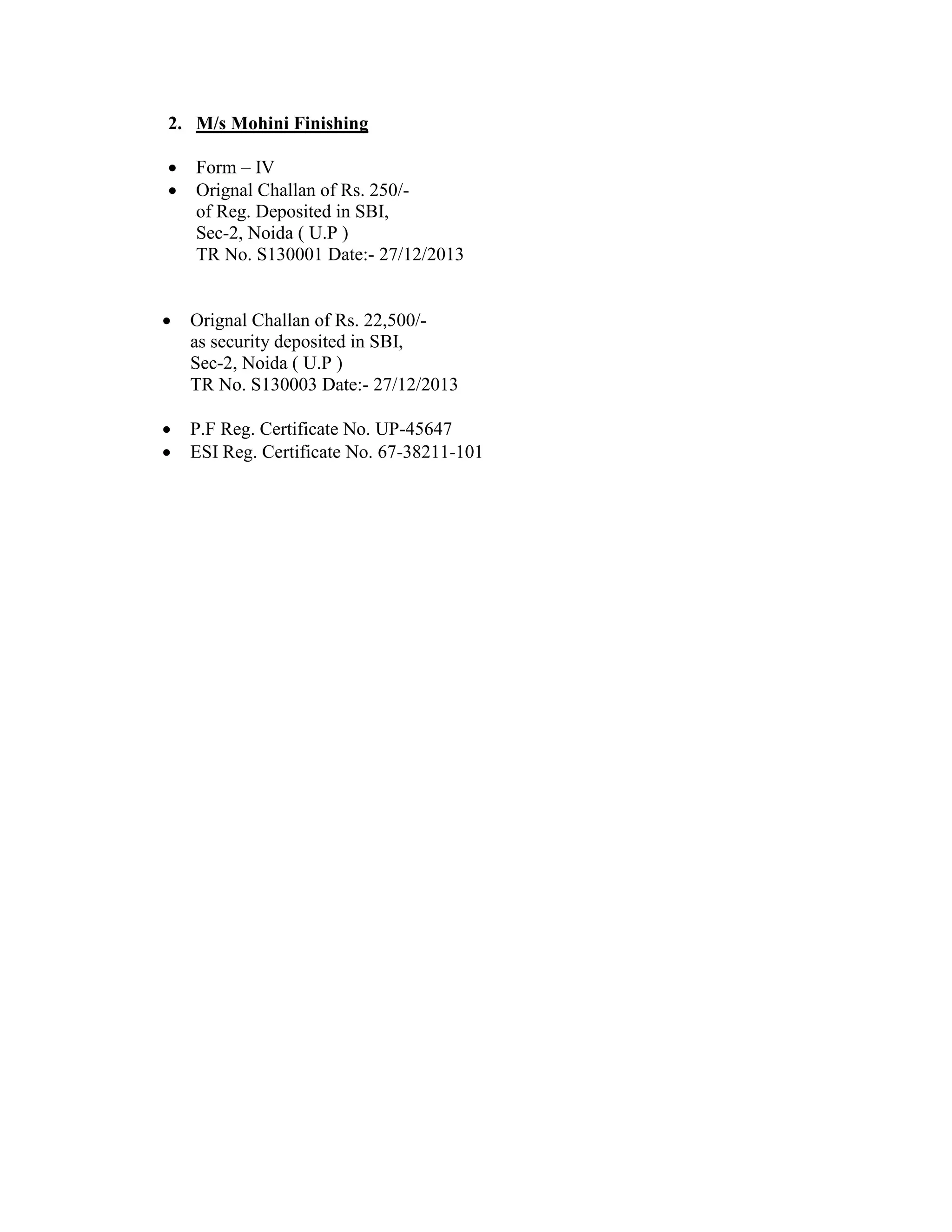 Application for contract labour license | DOCX