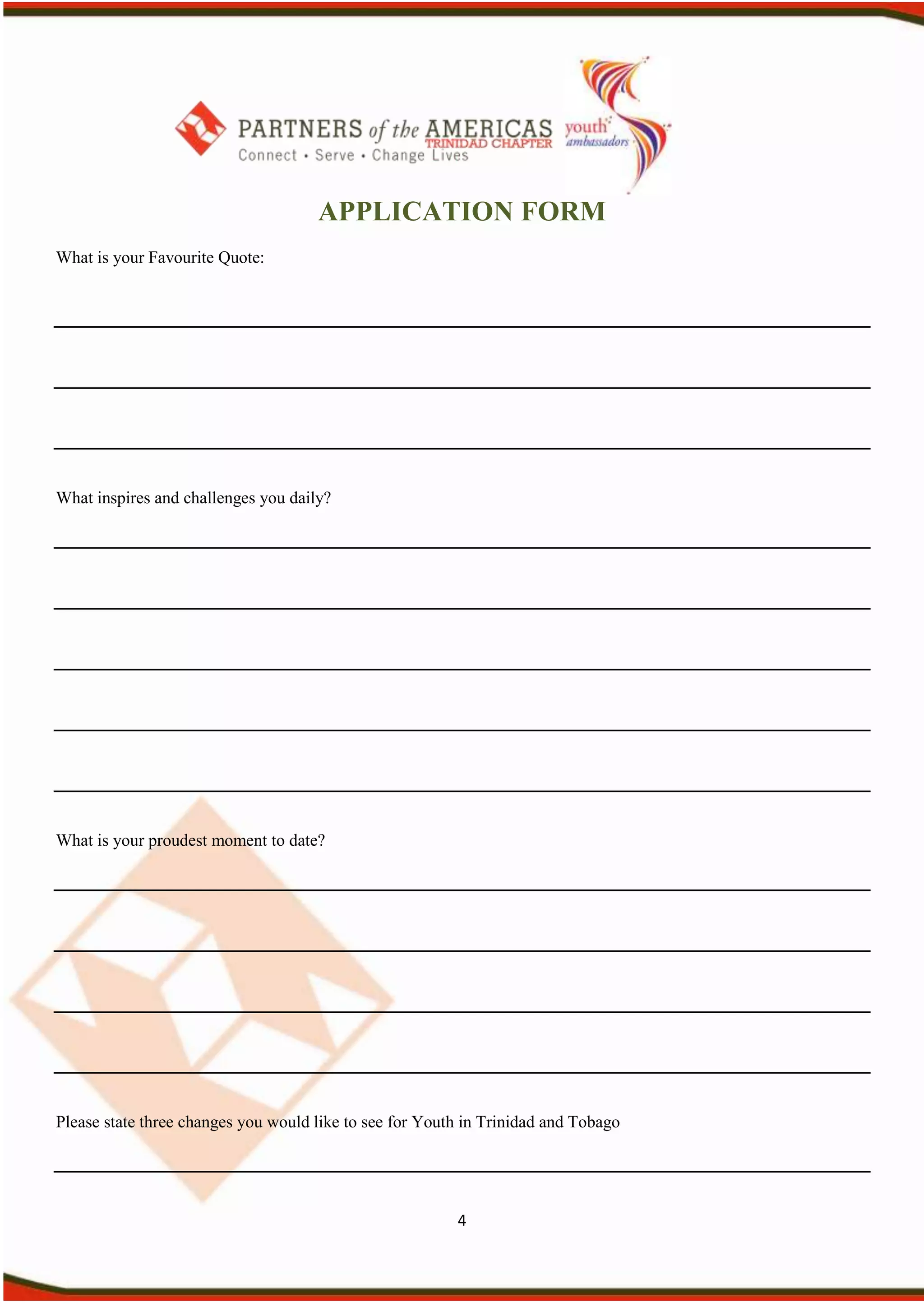 Application form | DOCX