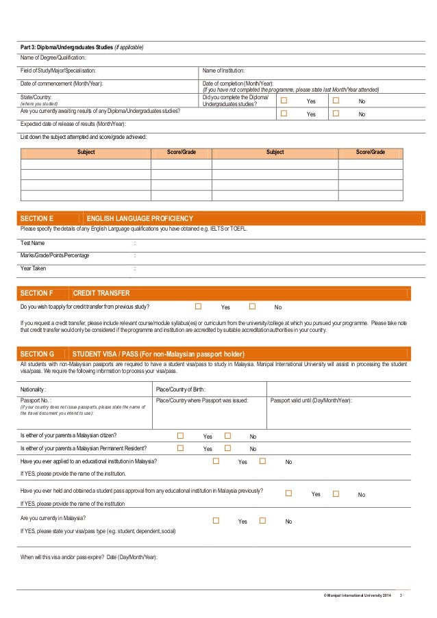 Degree application form - hxjosuk