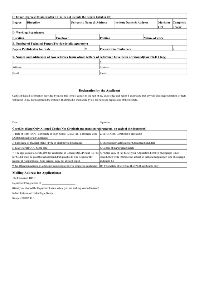 Application form 4044 | PDF