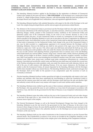 Application form call +919958959555 the concourse | PDF