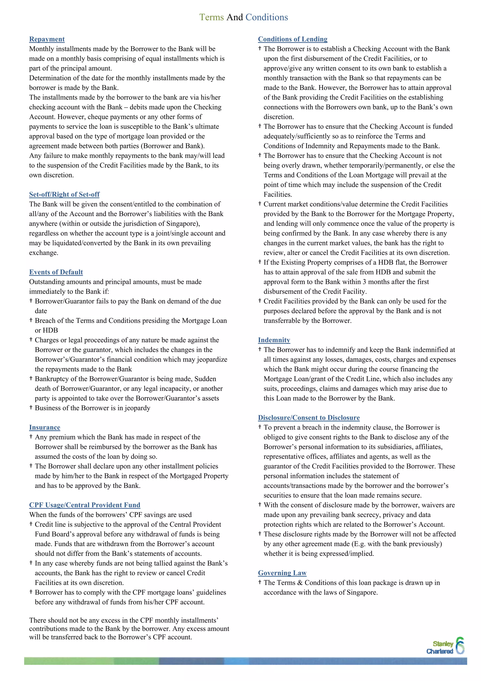 Application Form + Declaration + Terms And Condition | PDF