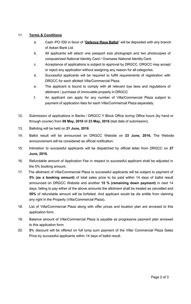Application form dha | PDF