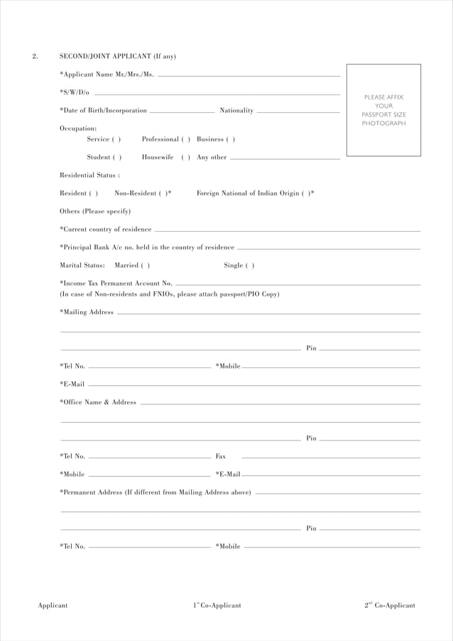 Application form OF puri emerald bay 8287494393 | PDF
