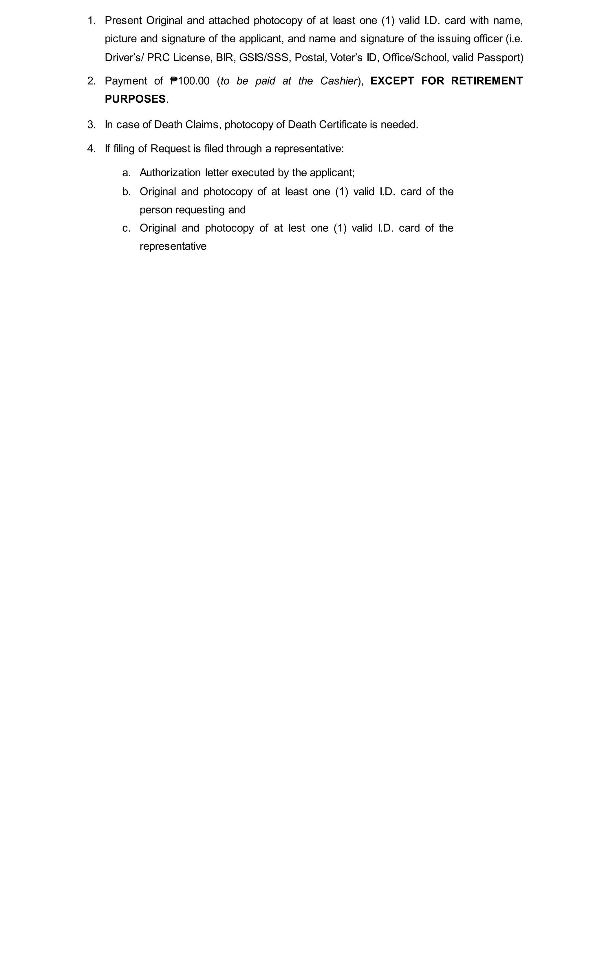 application form for certificate of no pending case.doc