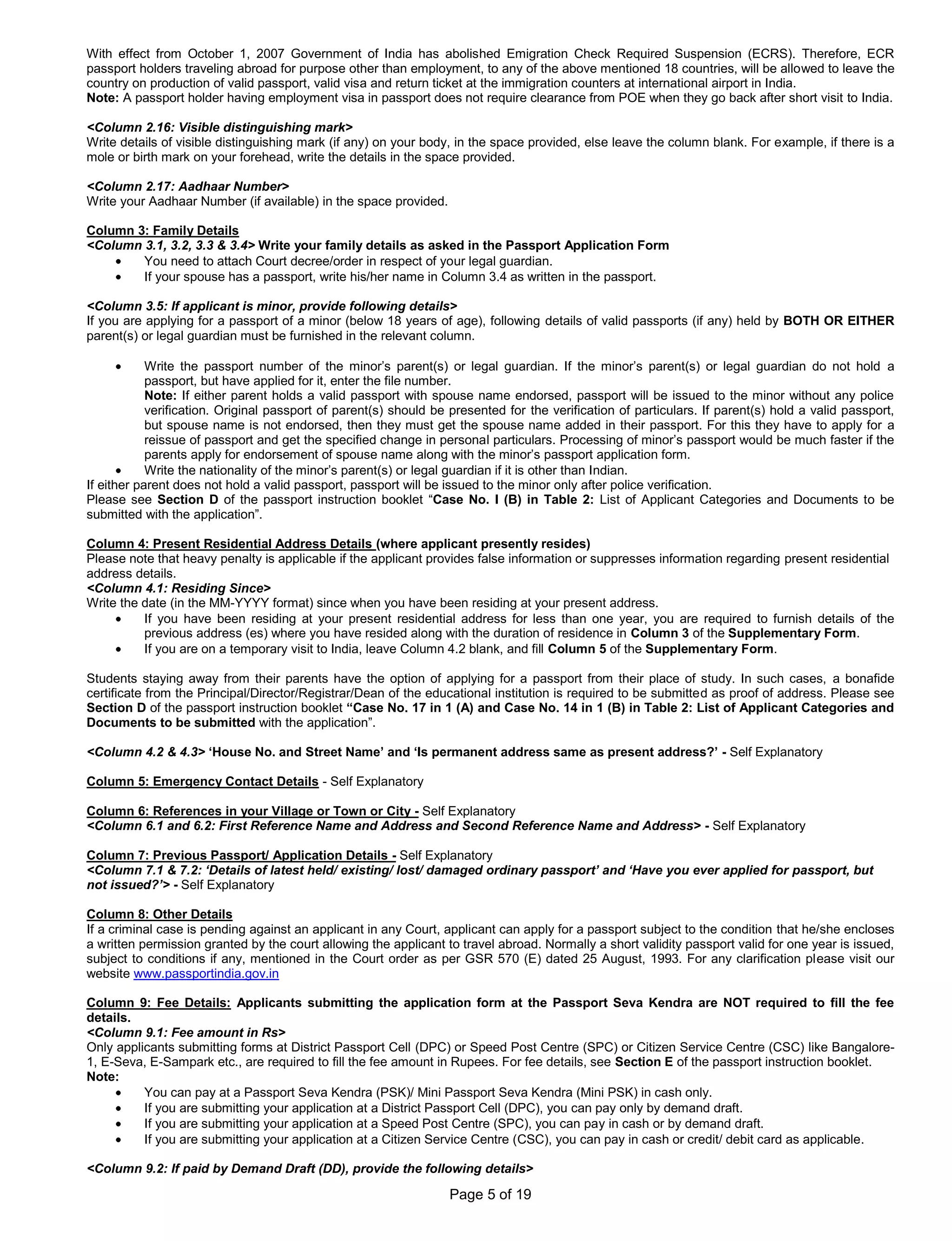 Applicationform instructionbooklet v3.0 | PDF