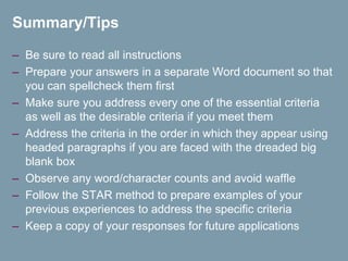 Application forms in 30 minutes | PPTX