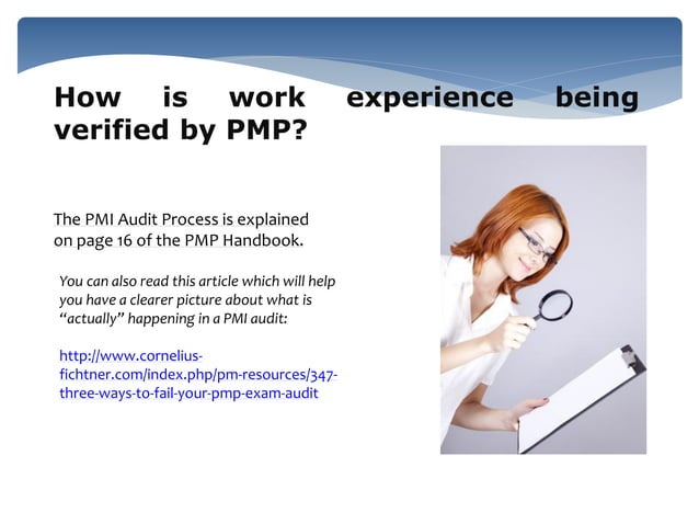 APPLICATION FOR THE PMP EXAM | PDF