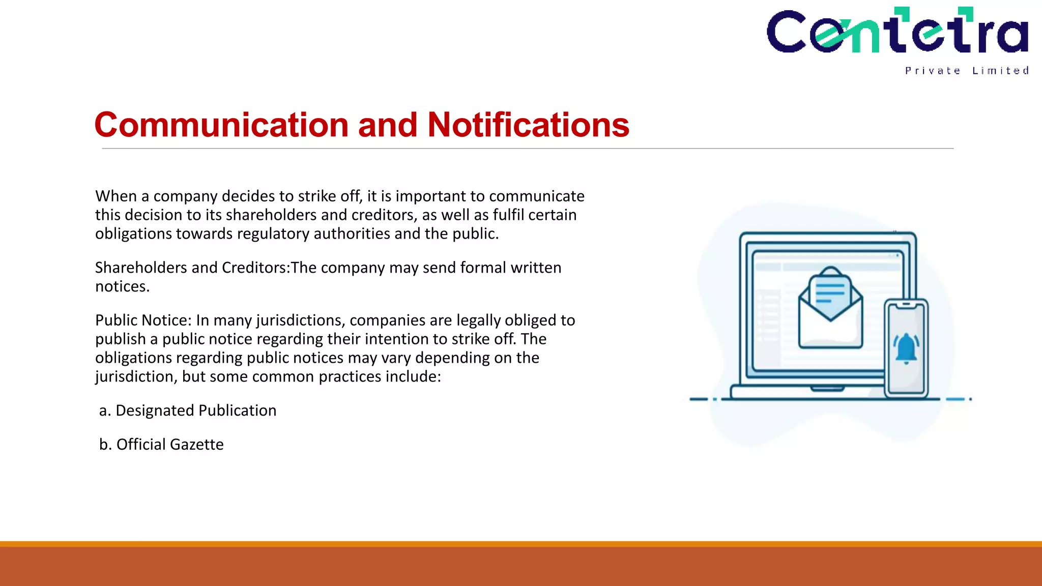 application for strike off a company | PPT