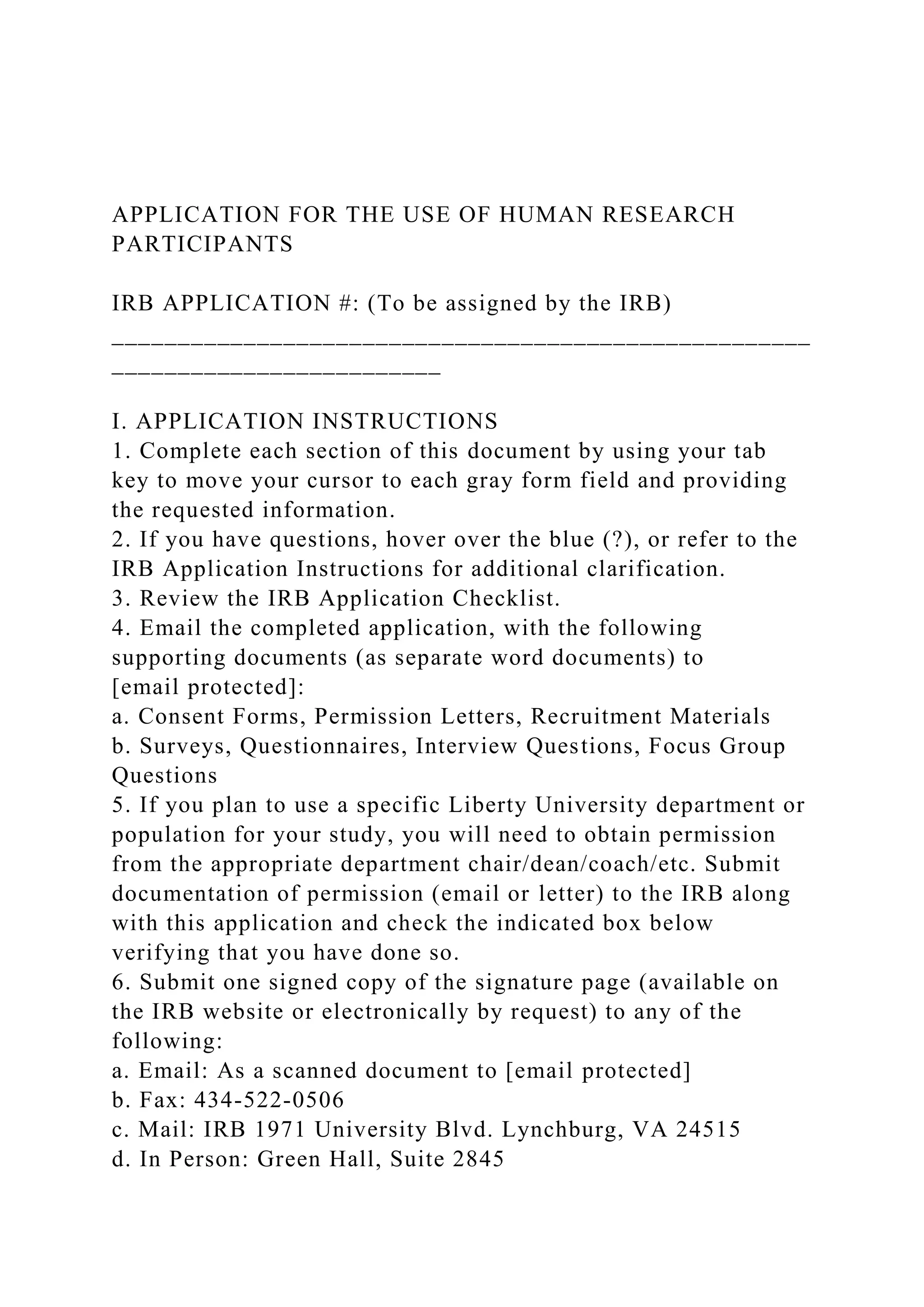 APPLICATION FOR THE USE OF HUMAN RESEARCH PARTICIPANTSIRB AP.docx