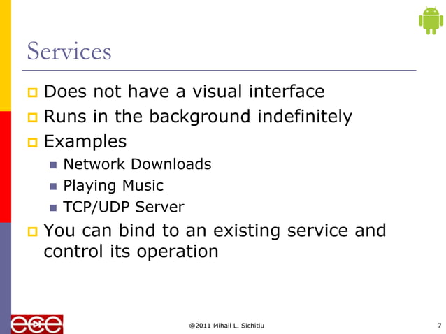 Application Fundamentals Android Introduction Ppt Operating Systems Computer Software And