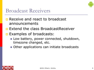 application Fundamentals Android Introduction | PPT | Operating Systems ...