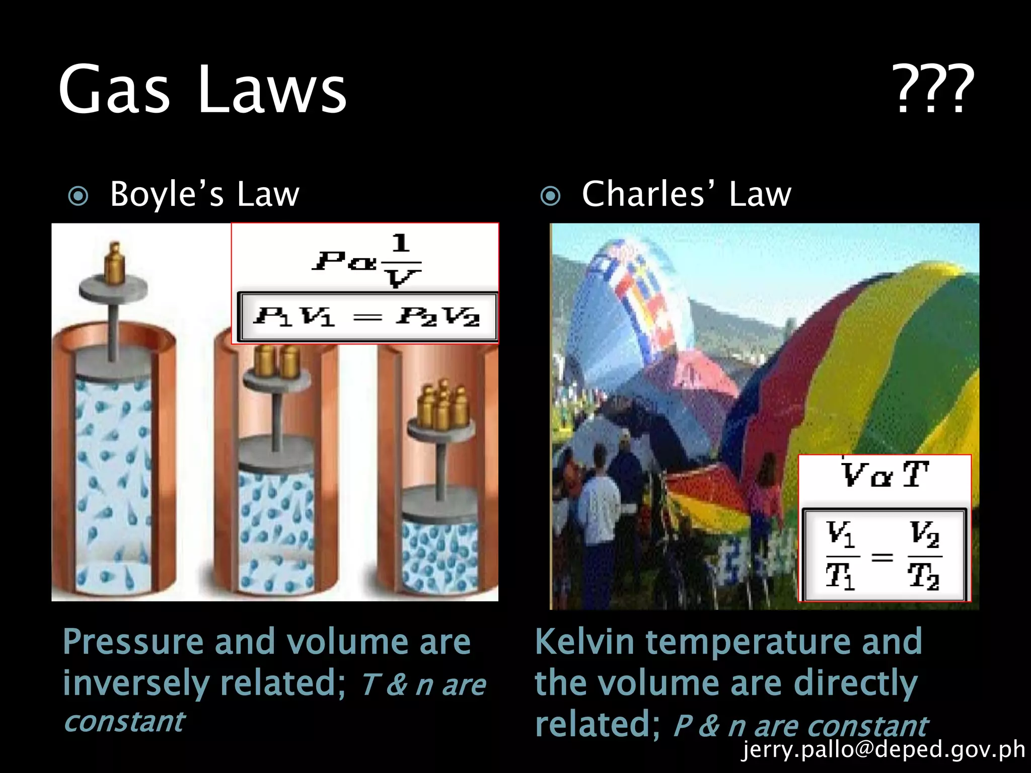Application gas laws pt | PDF