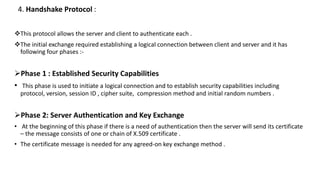 Application hardening, Secure Socket Layer(SSL) & Secure Electronic ...