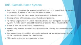 Application layer | PPTX