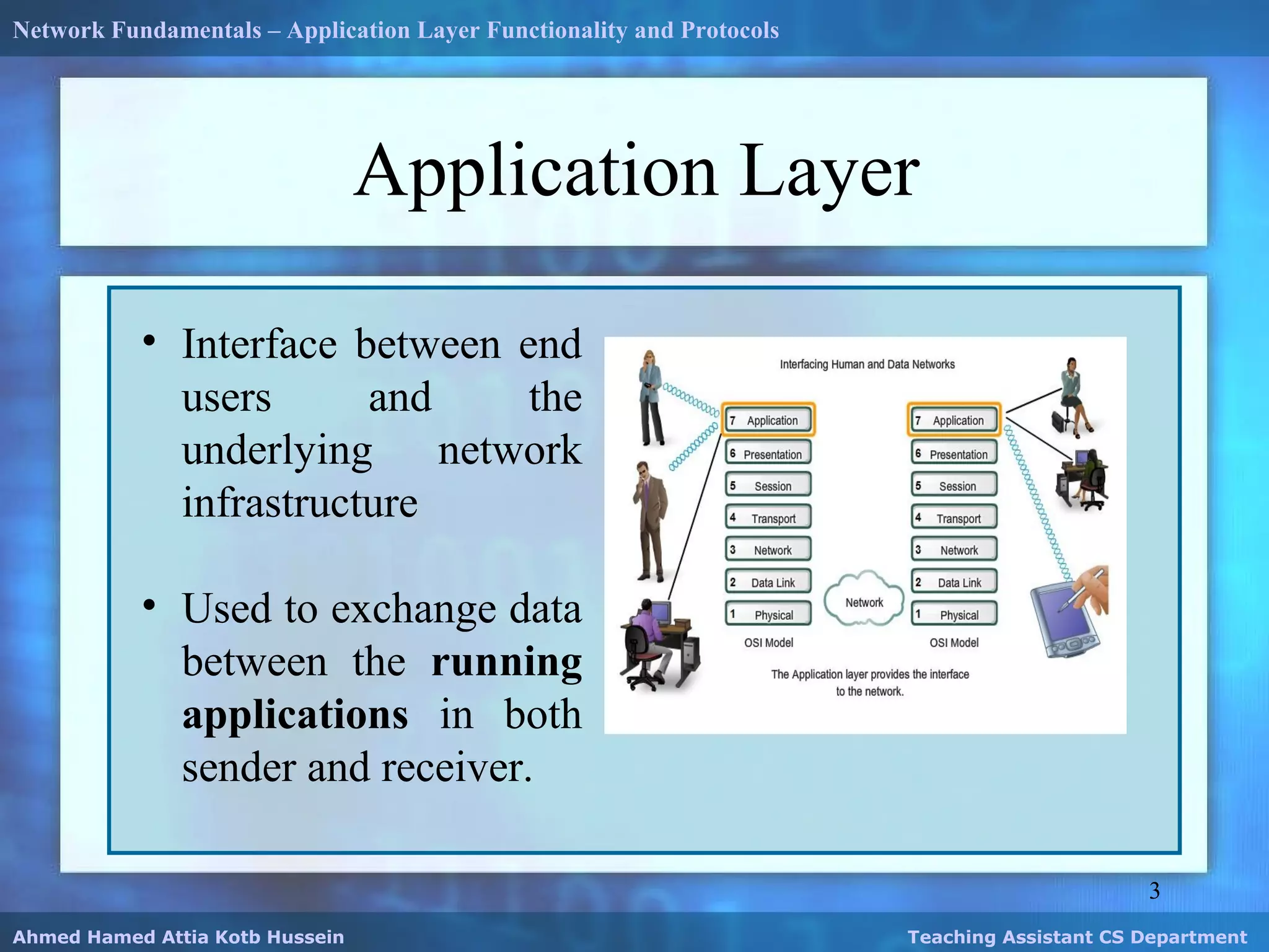 Application layer | PPT