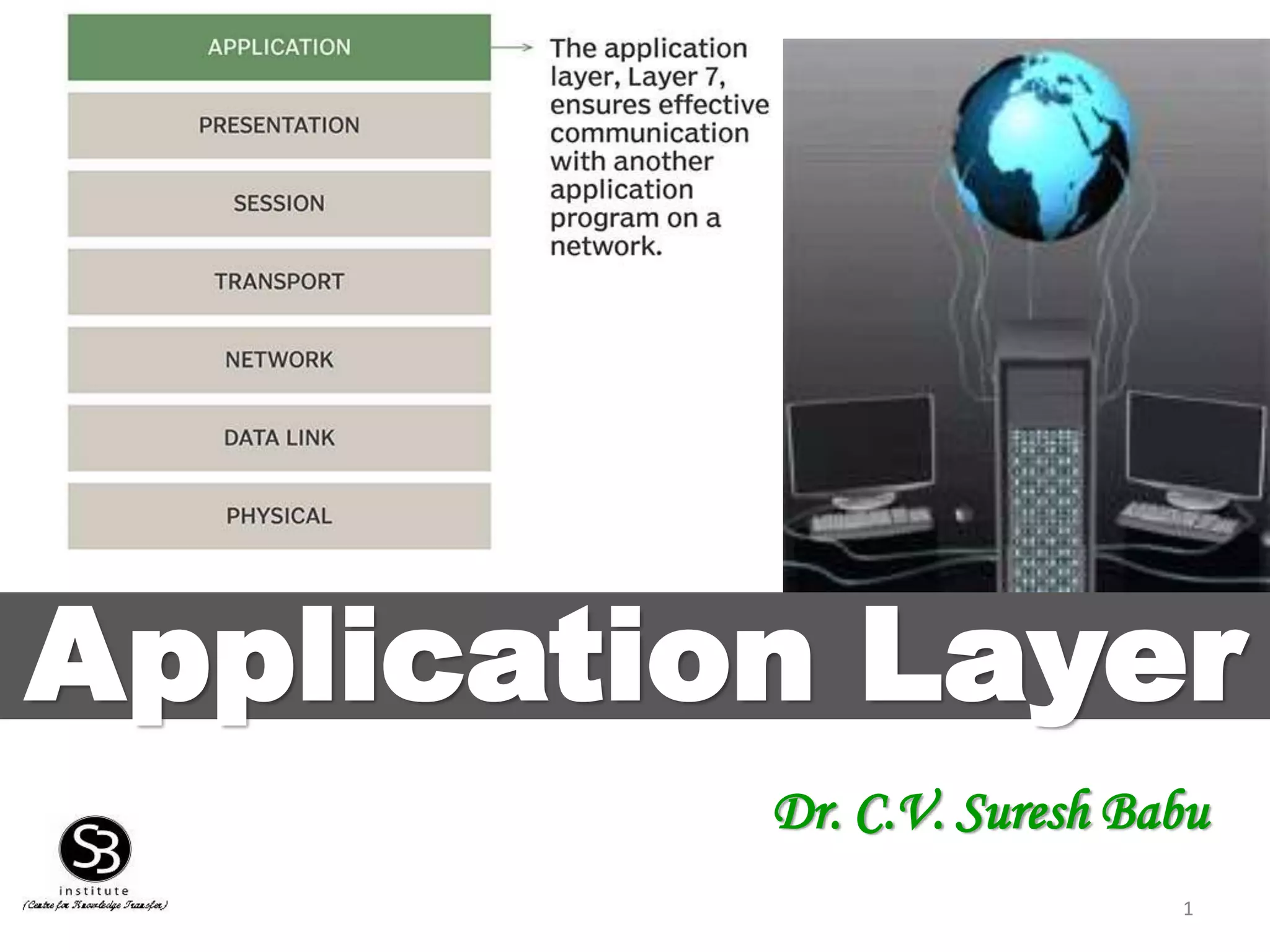Introduction to Application layer | PPT
