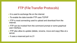 Application layer | PPT